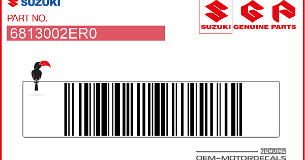 Suzuki Decal Set - 6813002ER0