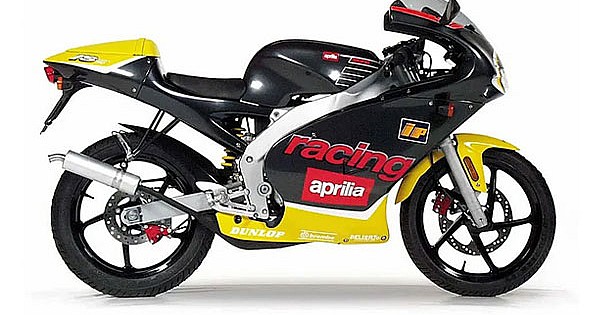 OEM Decals Aprilia RS50 2000 - Gray • Original Stickers