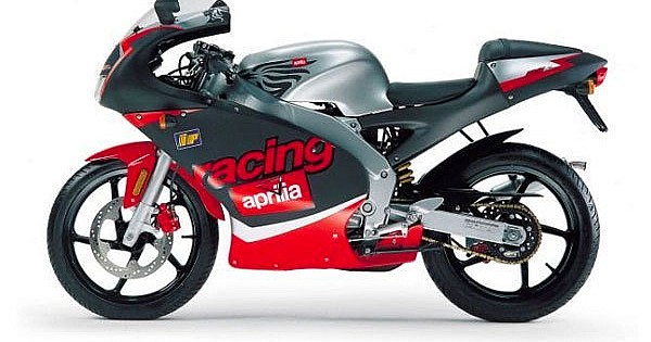 OEM Decals Aprilia RS50 2001 - Black • Original Stickers