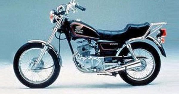 OEM Decals Honda CM125C CUSTOM 1993 - Black • Original Stickers