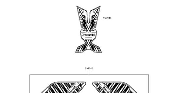 OEM Decals Kawasaki NINJA ZX6R - Optional Stickers • Original Stickers