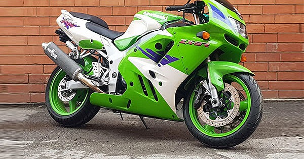 OEM Decals Kawasaki ZX9R 1996 - Green • Original Stickers