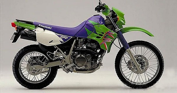 OEM Decals KLR650 1999 Kawasaki KLR650 1999 - Green • Original Stickers