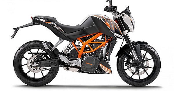 OEM Decals KTM 390 DUKE 2014 - White • Original Stickers