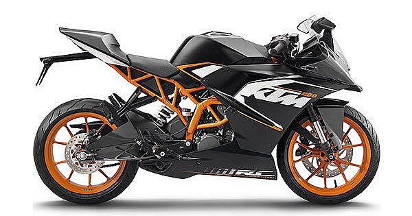 OEM Decals KTM RC200 2015 - Black • Original Stickers