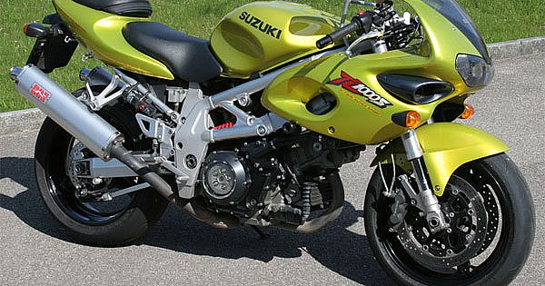 OEM Decals Suzuki TL1000S 1998 - Yellow • Original Stickers