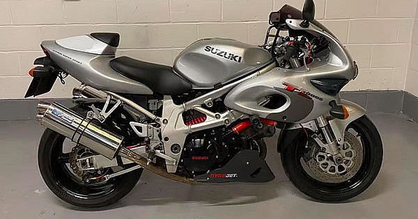 OEM Decals Suzuki TL1000S 1999 - Silver • Original Stickers