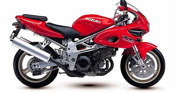 OEM Decals Suzuki TL1000S 2000 - Red • Original Stickers