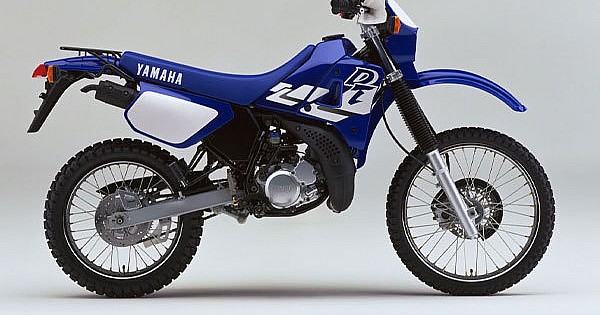 OEM Decals Yamaha DT125R 1998 - Blue • Original Stickers