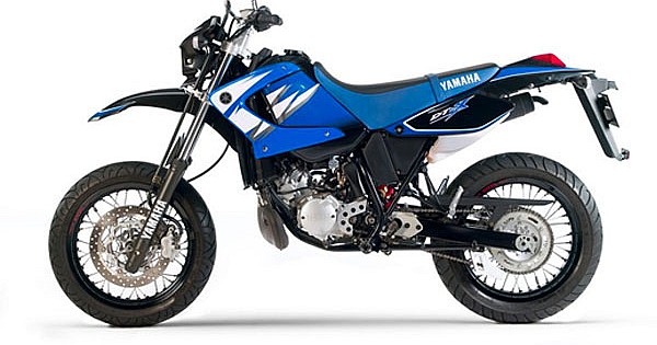 OEM Decals Yamaha DT125X 2006 - Blue • Original Stickers