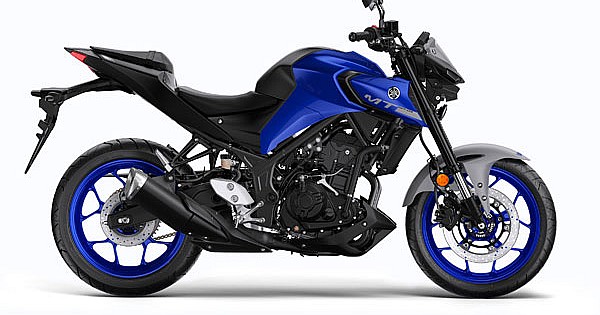 OEM Decals Yamaha MT03 2020 - Blue • Original Stickers