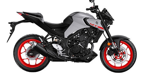 OEM Decals Yamaha MT03 2020 - Gray • Original Stickers