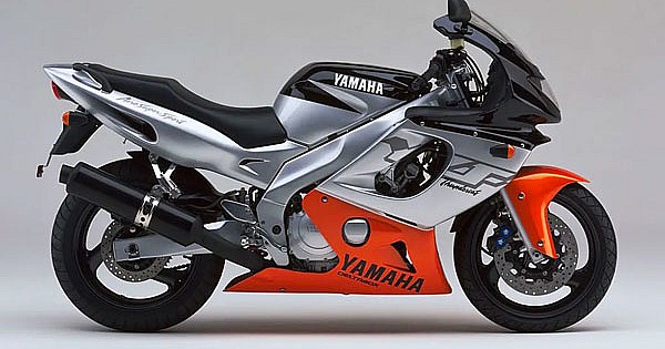 OEM Decals Yamaha YZF600R THUNDERCAT 1998 - Gray • Original Stickers