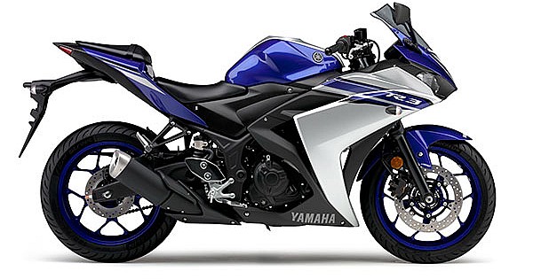 OEM Decals Yamaha YZF R3 2016 - Blue • Original Stickers