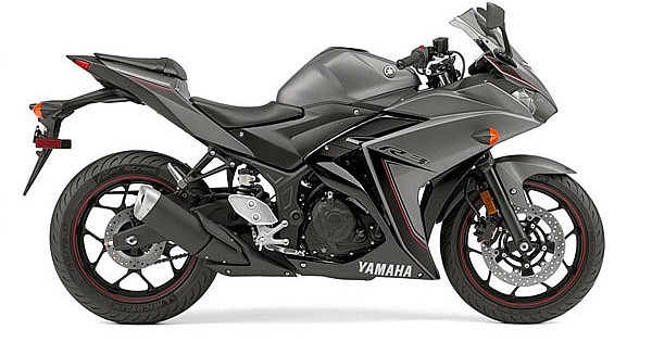 OEM Decals Yamaha YZF R3 2016 - Gray • Original Stickers
