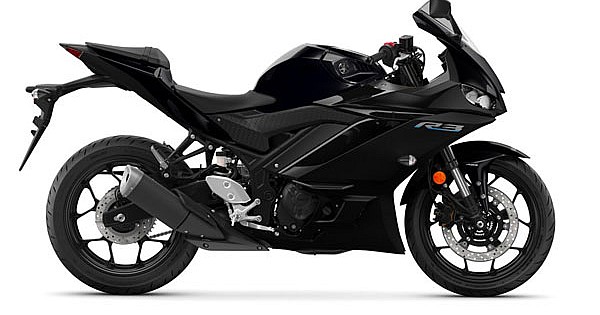 OEM Decals Yamaha YZF R3 2023 - Black • Original Stickers