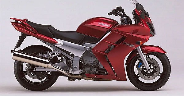 OEM Decals Yamaha FJR1300 2002 - Red • Original Stickers