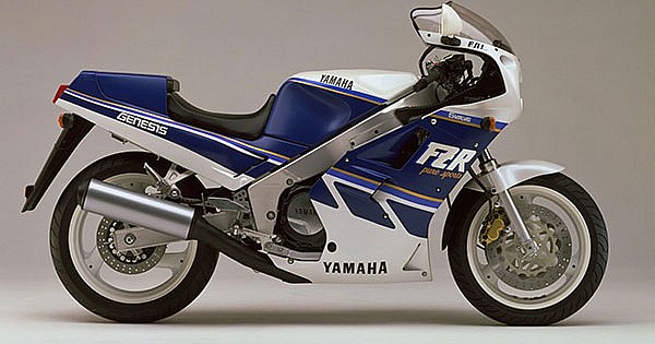 Pegatinas OEM FZR1000 1988 Yamaha FZR1000 1988 - Azul • Calcos Originales