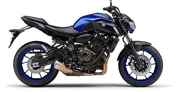 OEM Decals Yamaha MT07 2019 - Blue • Original Stickers