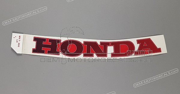 Honda Tank Decal , Left Side - 17532MY7300ZA