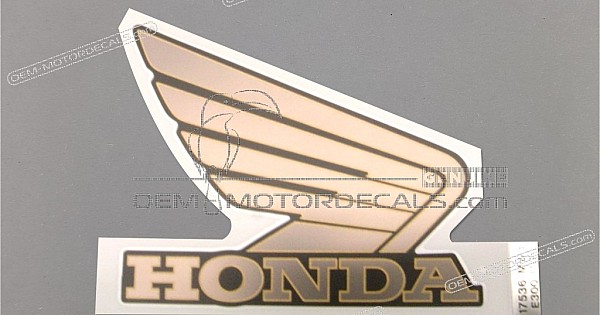 Honda Tank Decal, Right Side - 17536MW3E30ZA