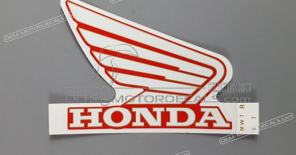 Honda Tank Decal, Right Side - 17551MW7300ZA