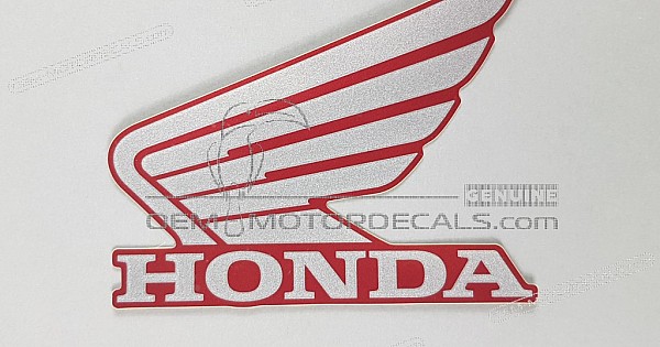 HONDA Tank decal , left side - 86202MKND50ZF 86202-MKN-D50ZF
