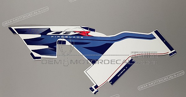 HONDA Side cowling decal, left side - 86646MKRD80ZA 86646-MKR-D80ZA