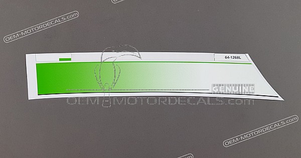 KAWASAKI Tank decal , left side - 560641268 56064-1268