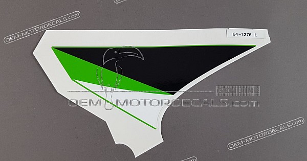 KAWASAKI Side cowling decal, left side - 560641276 56064-1276