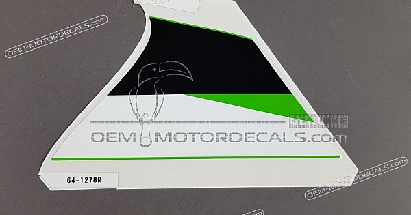 KAWASAKI Side cowling decal, right side - 560641278 56064-1278
