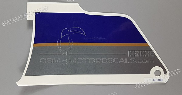 KAWASAKI Bovenkuip sticker, rechterkant - 560641606 56064-1606