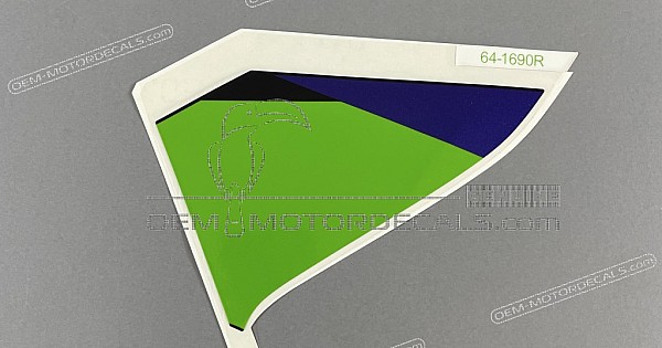 KAWASAKI Side cowling decal, right side - 560641690 56064-1690