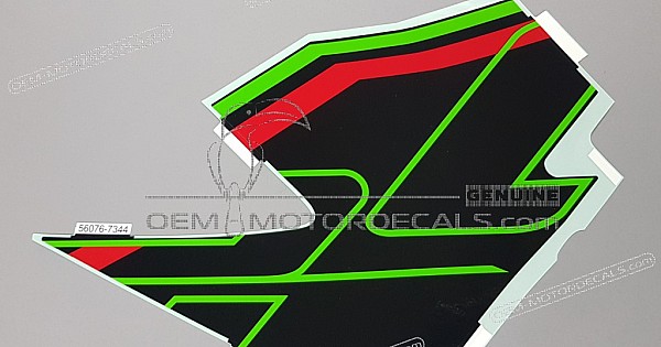 Kawasaki Side Cowling Decal, Left Side - 560767344