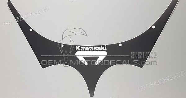 Reproduction of Kawasaki Front Cowling Decal - 560601485
