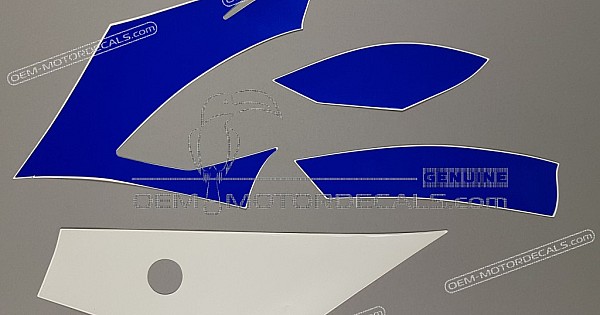 Suzuki Side Cowling Decals Set, Right Side - 6818034E10M18