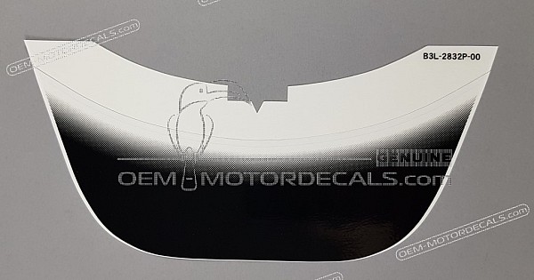 Yamaha Windscreen / Shield Decal - B3L2832P0000